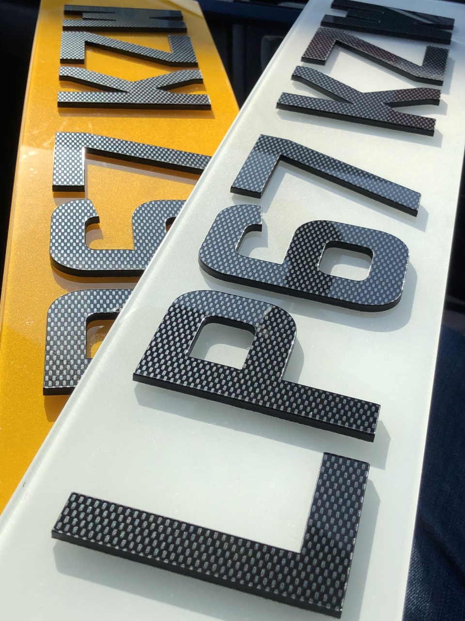 4D Carbon 4D Custom Plates